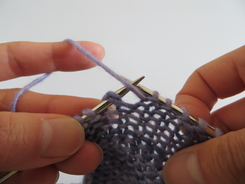 German short rows – strands of life