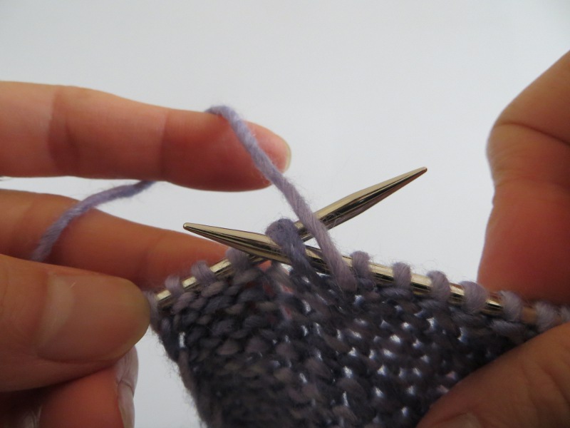 German short rows – strands of life