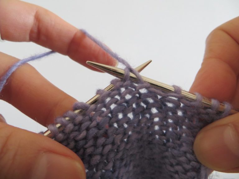 German short rows – strands of life