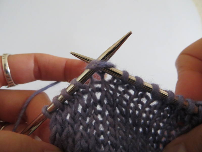 German short rows – strands of life